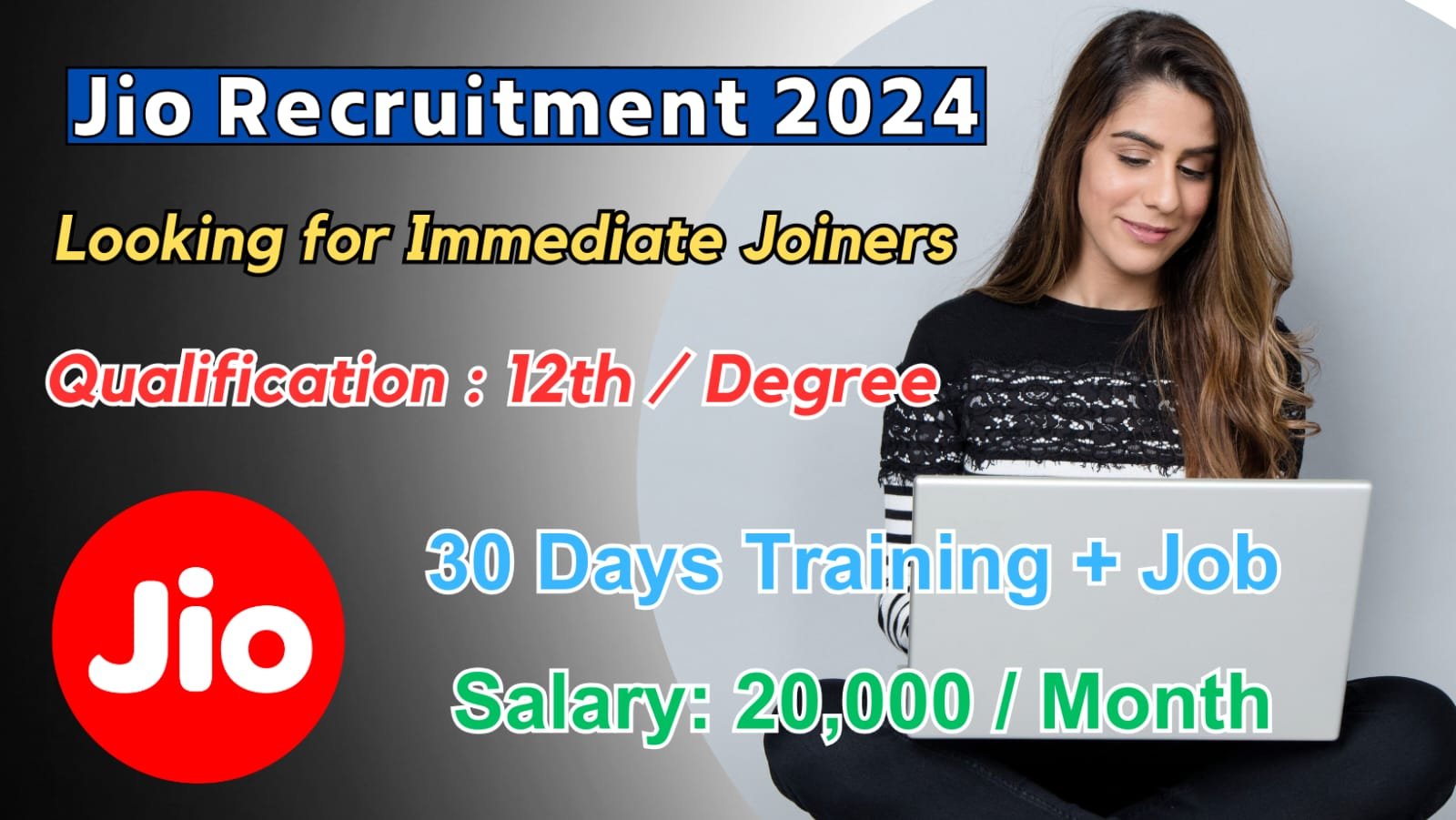 Job openings in Jio | Jio Recruitment 2024 - MNC MEGA HIRING
