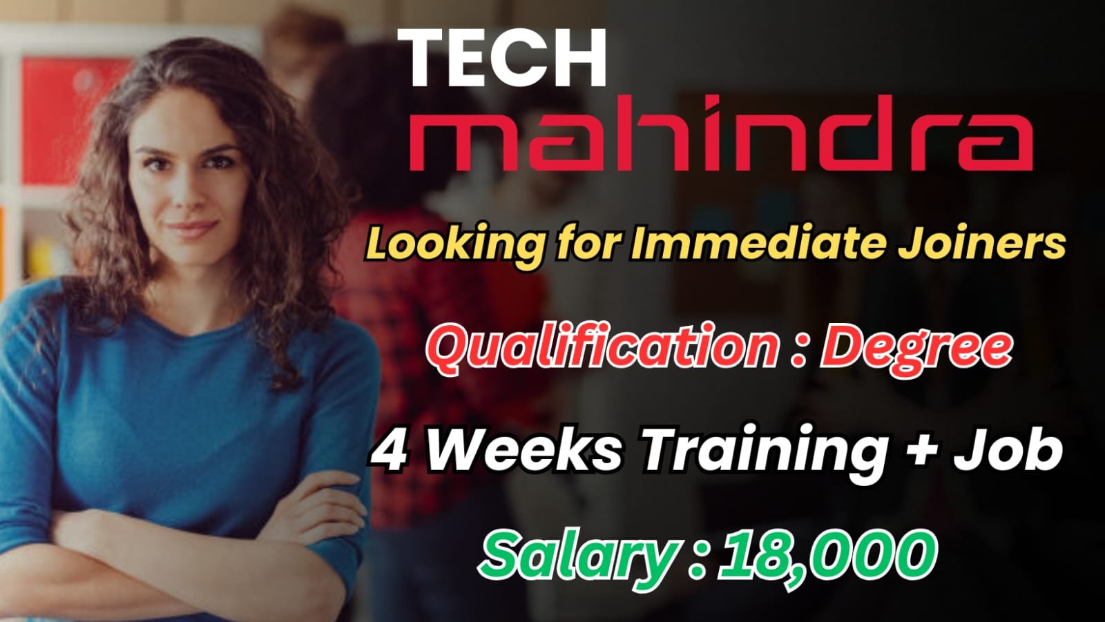 Job openings in Tech Mahindra | Tech Mahindra Recruitment 2024 - MNC ...