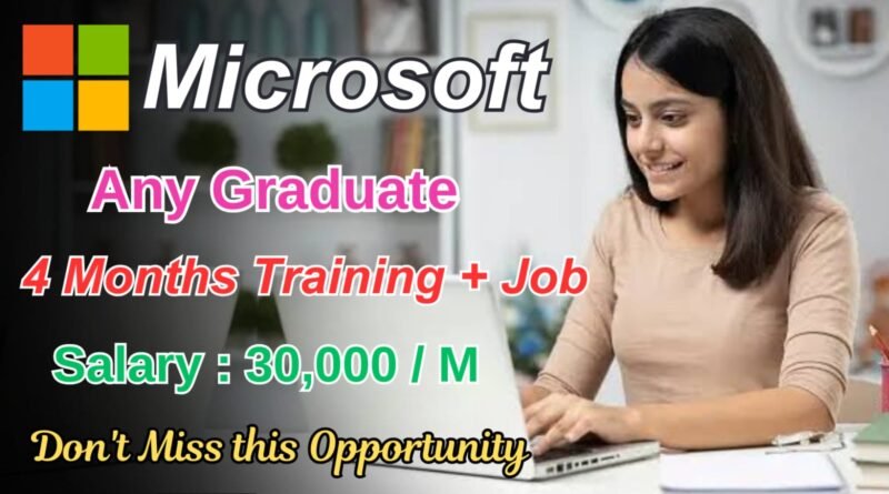 Job openings in Microsoft | Microsoft Recruitment 2024 - MNC MEGA HIRING