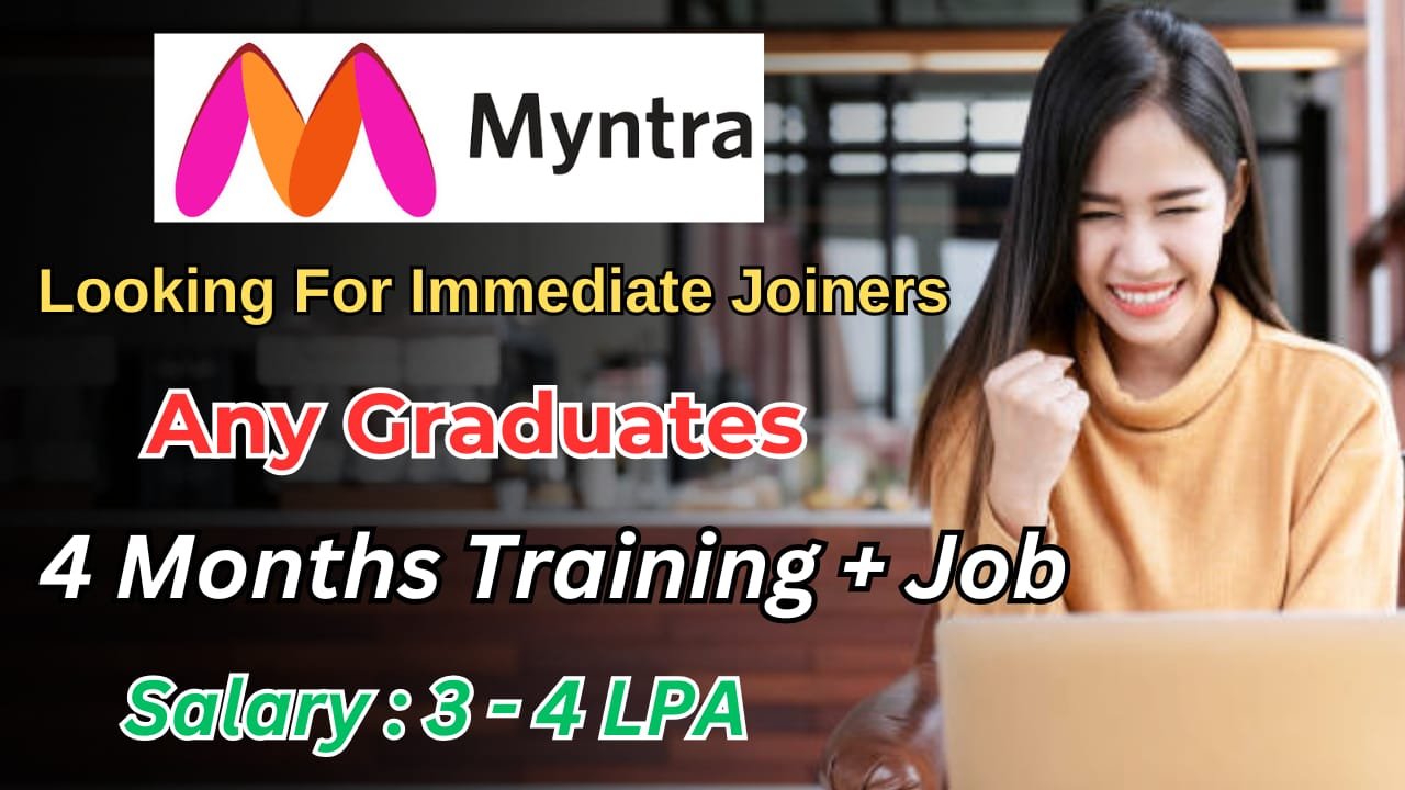 Job openings in Myntra | Myntra Recruitment 2025 - MNC MEGA HIRING