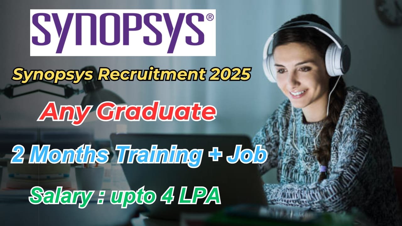 Job openings in Synopsys | Synopsys Recruitment 2025 - MNC MEGA HIRING