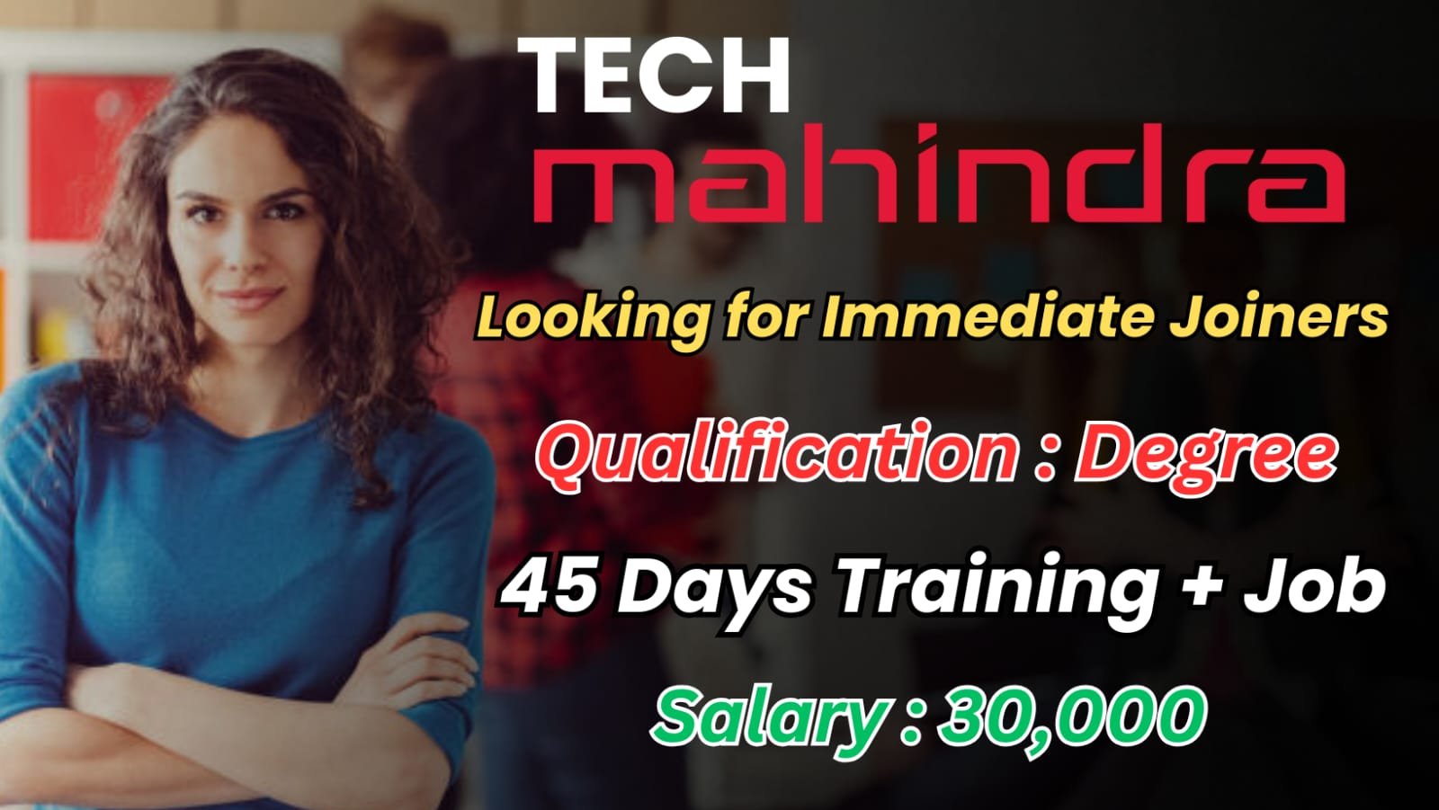 Job openings in Tech Mahindra | Tech Mahindra Recruitment 2025 - MNC ...