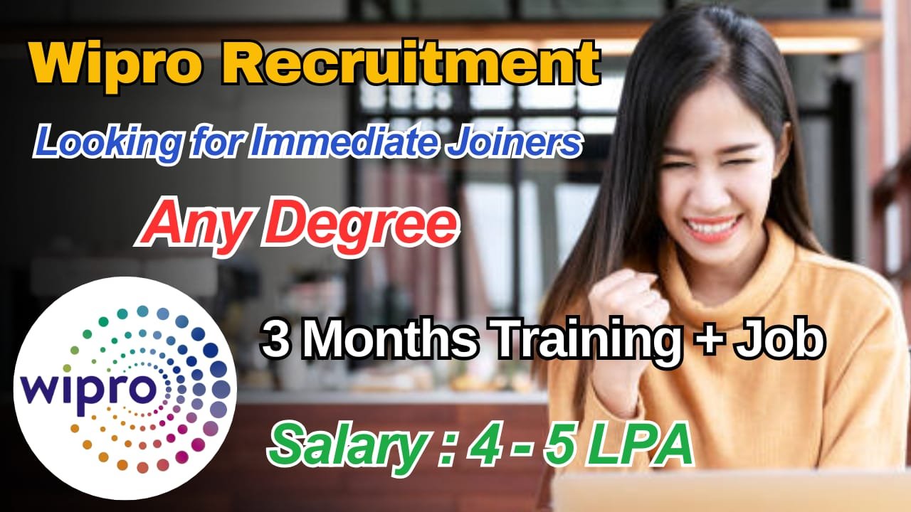 Job openings in Wipro Recruitment 2025 - MNC MEGA HIRING