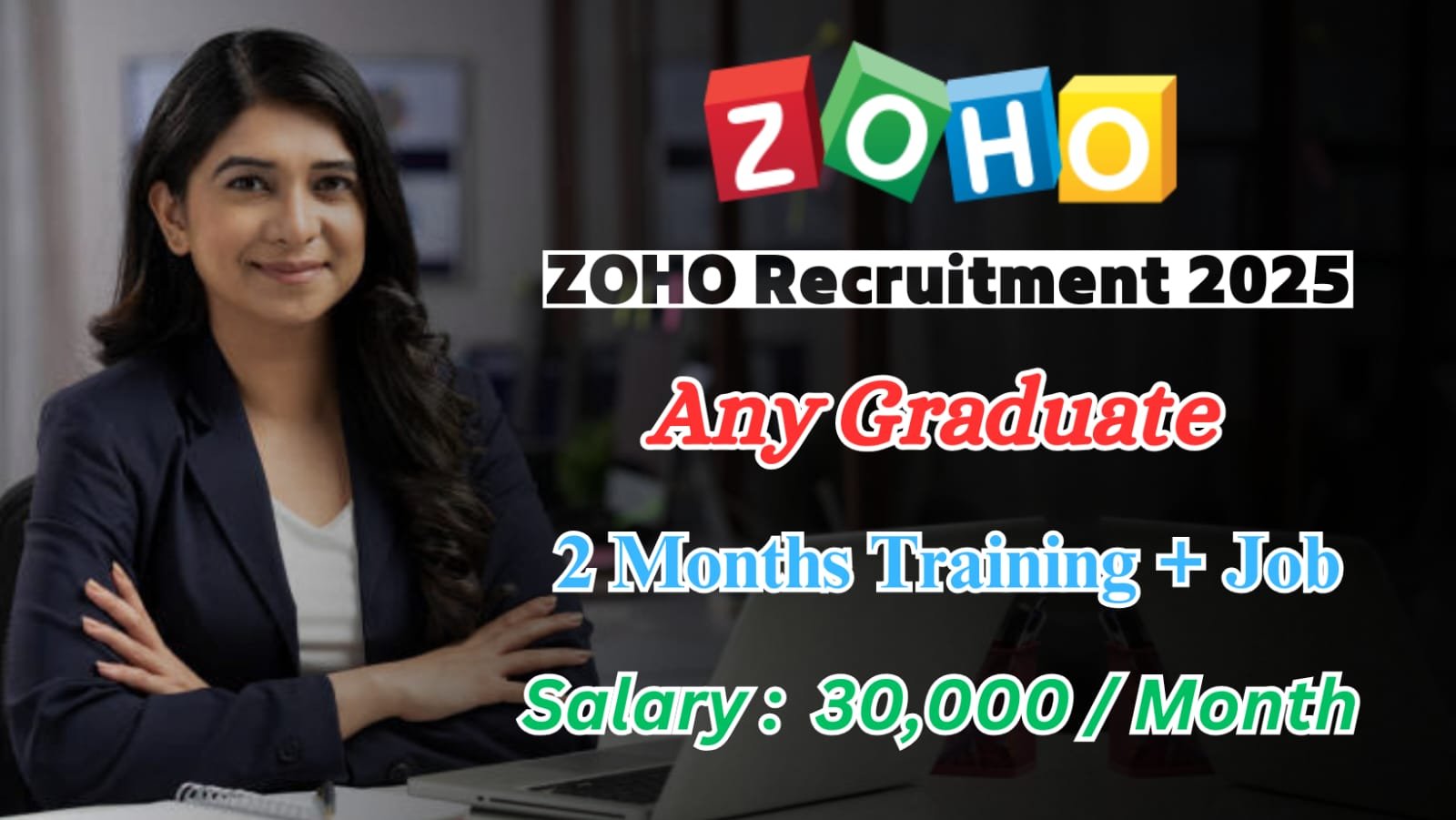 Job openings in Zoho| Zoho Recruitment 2025 - MNC MEGA HIRING