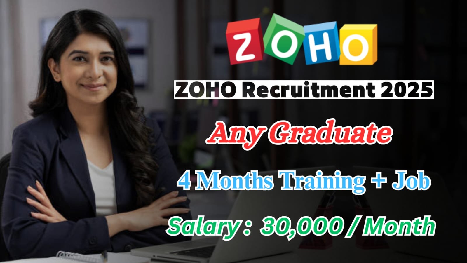 Job openings in Zoho| Zoho Recruitment 2025 - MNC MEGA HIRING