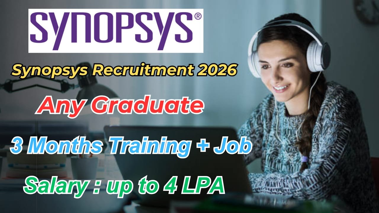 Job openings in Synopsys | Synopsys Recruitment 2026 - MNC MEGA HIRING